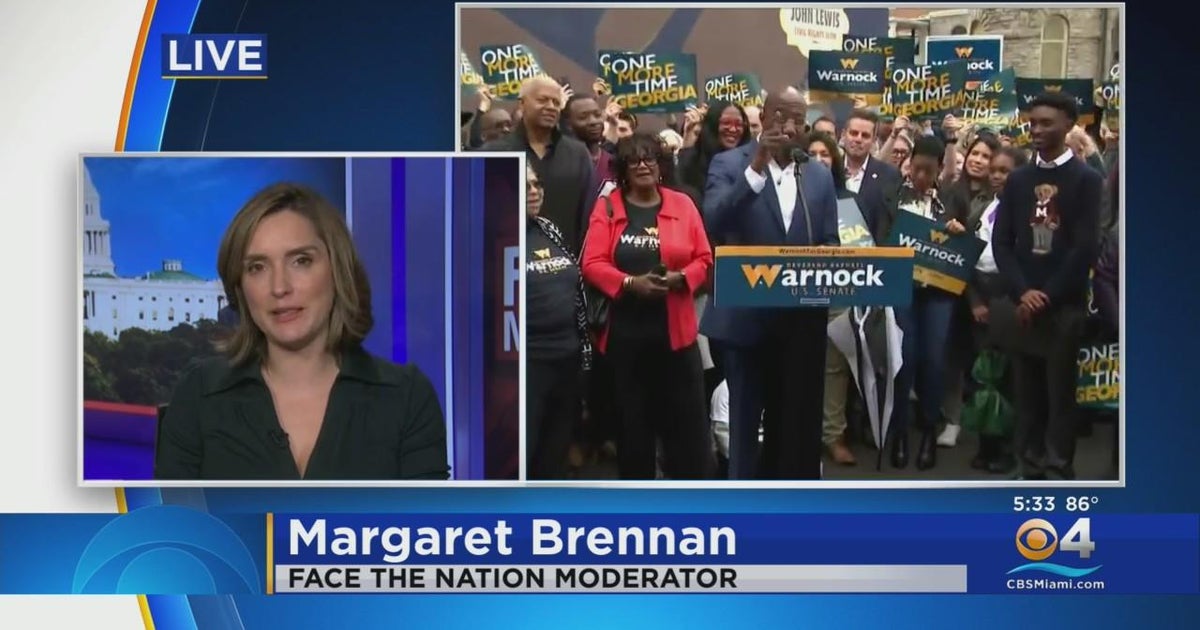 Face the Nation Margaret Brennan has the latest on national election ...