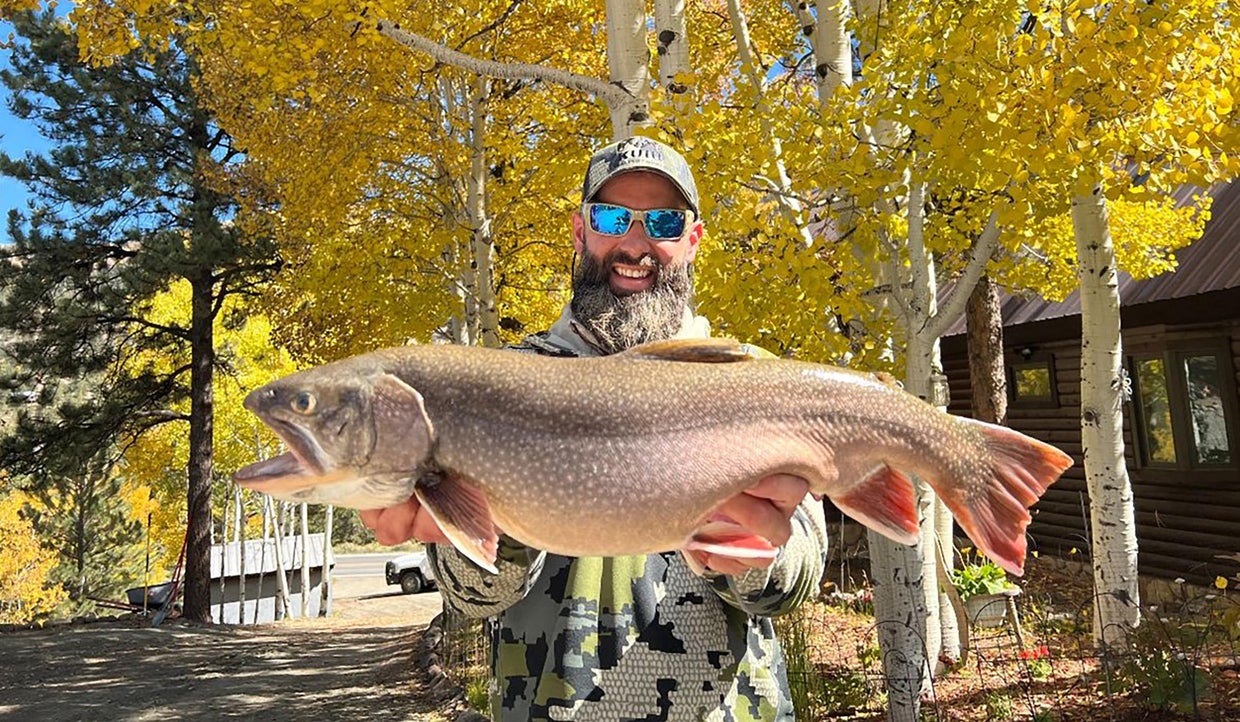 Lake City man catches giant 8.9 pound brook trout, breaks Colorado ...