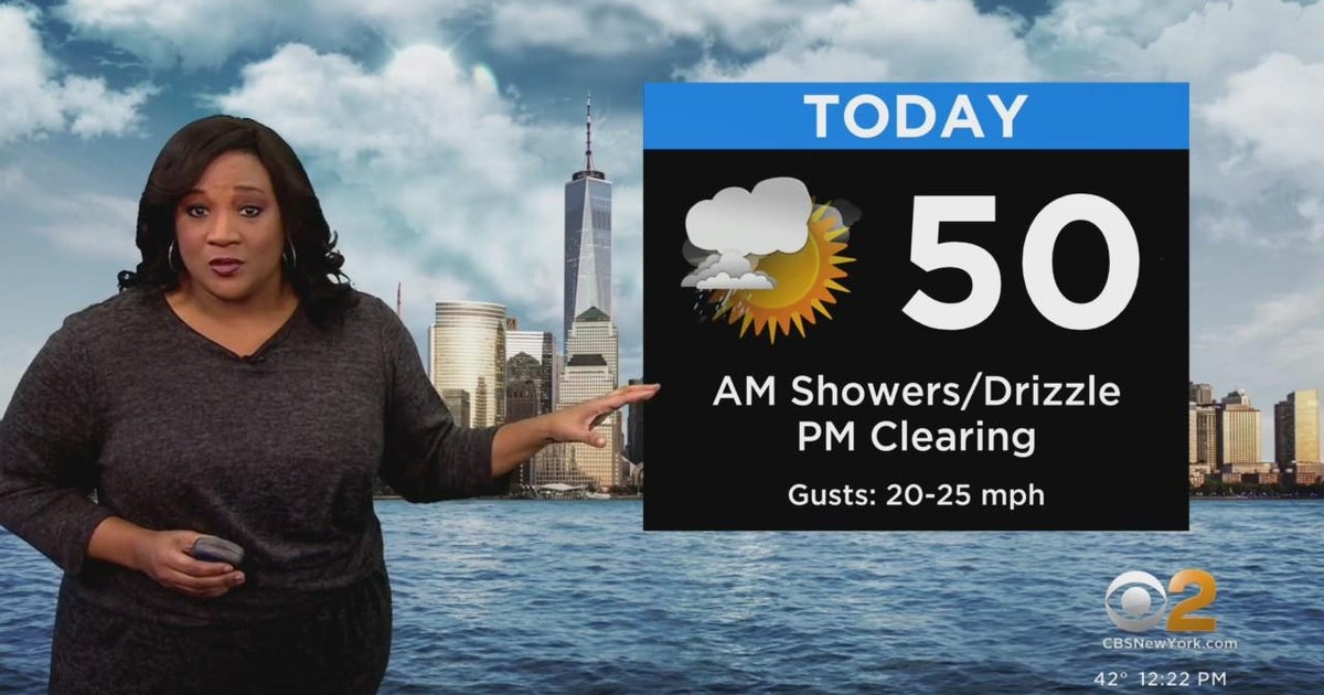 First Alert Weather: Sunny afternoon - CBS New York