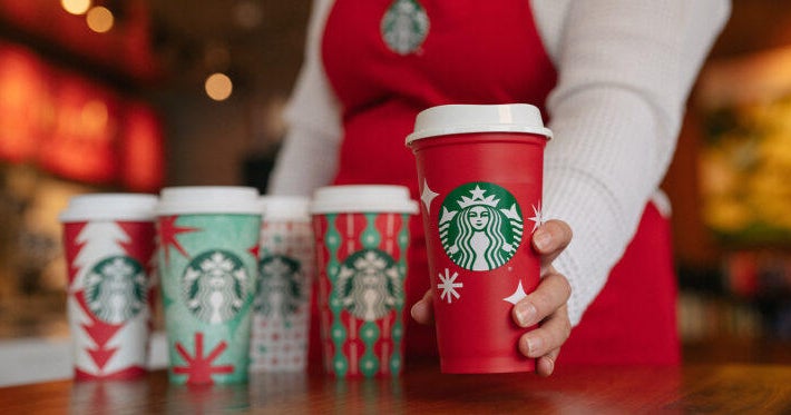 How to get a free, reusable red cup from Starbucks - CBS Detroit