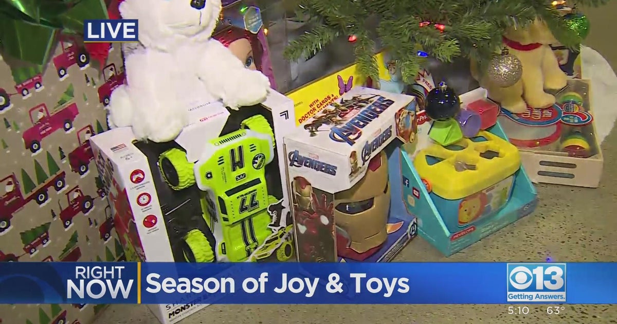 CBS13 toy drive: It's the season of joy! - CBS Sacramento