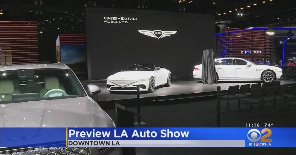 Sneak Peek: L.A. Auto Show opens Friday - CBS Los Angeles