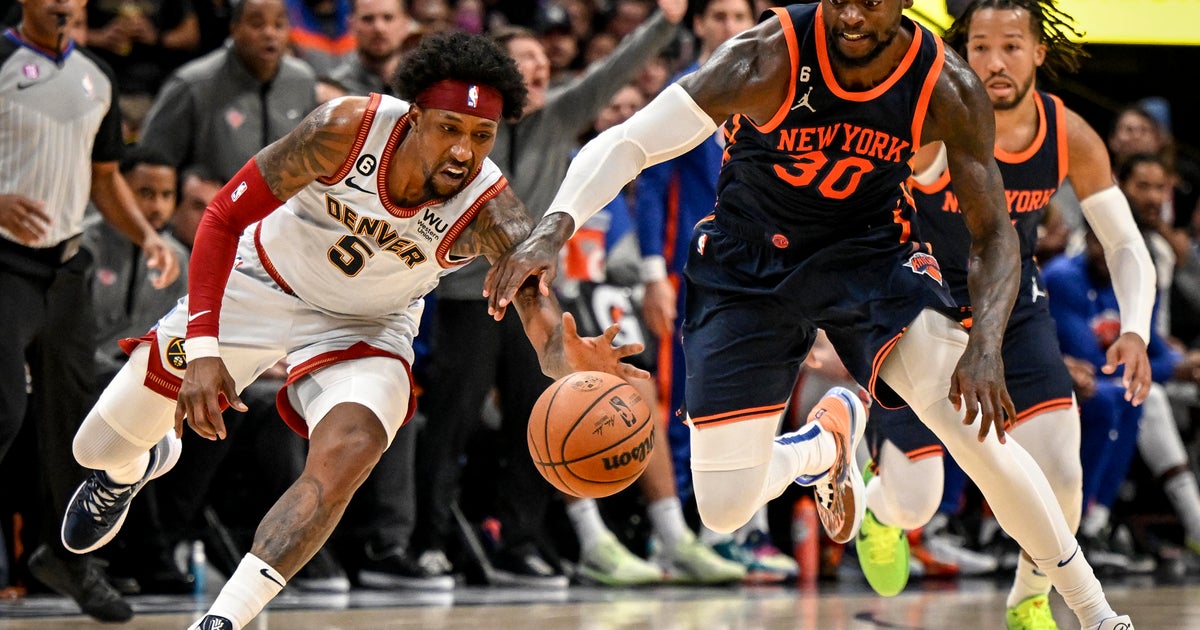 Knicks rally against Nuggets to end skid - CBS New York