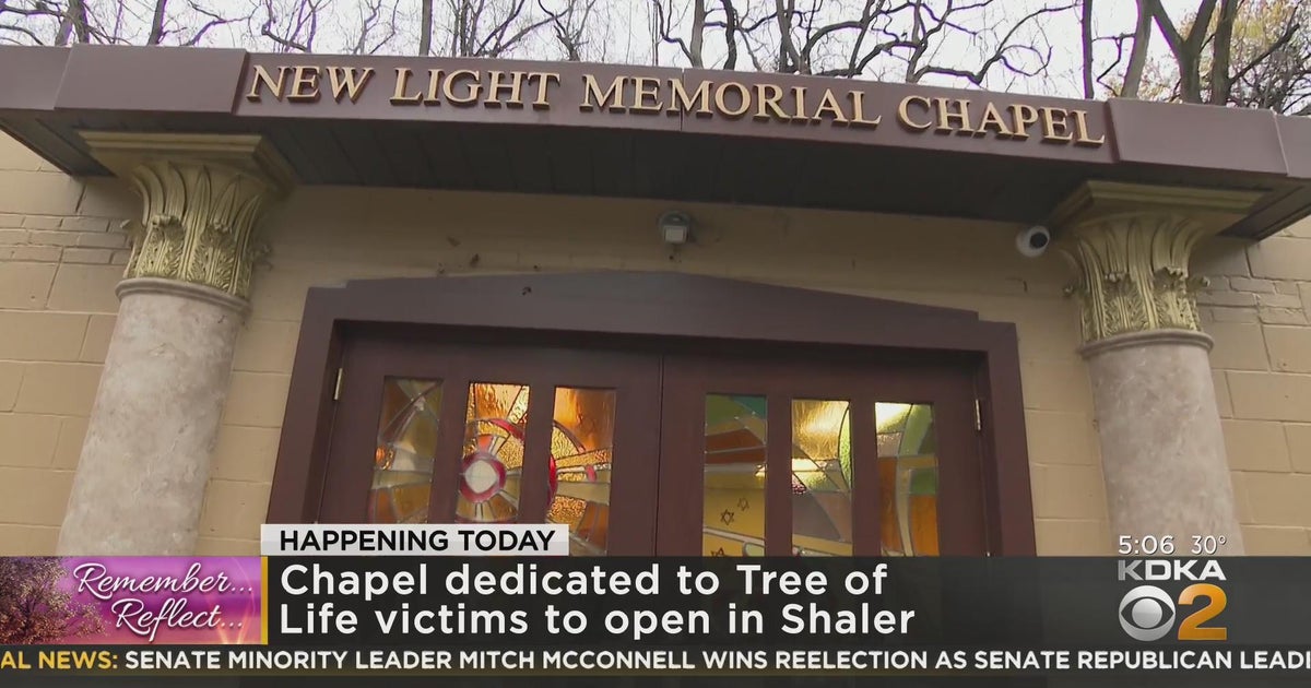 Chapel dedicated to Tree of Life victims to open in Shaler - CBS Pittsburgh