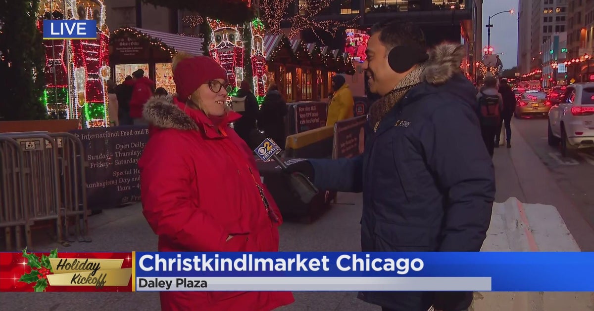 Christkindlmarket kicks off in Daley Plaza - CBS Chicago