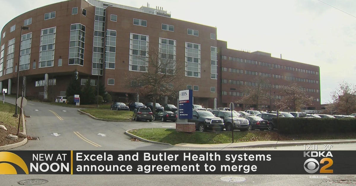 Excela and Butler health systems announce agreement to merge - CBS ...