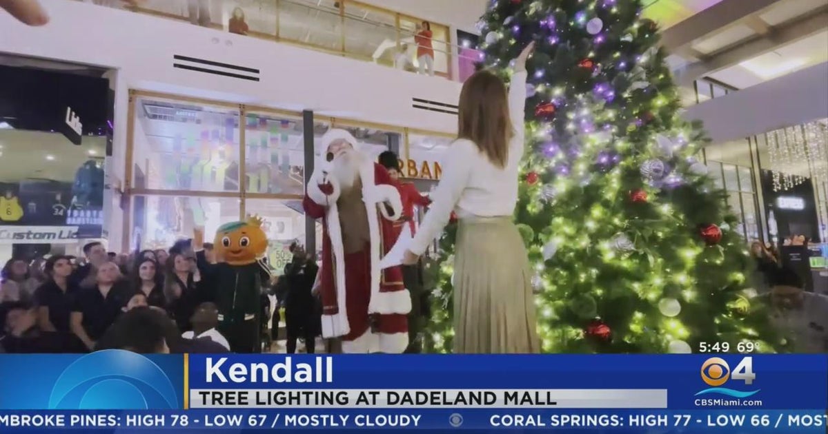 CBS4's Lauren Pastrana rings in holiday season with tree lighting at ...