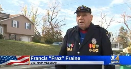 Vietnam War veteran thanks Billerica residents by standing outside ...