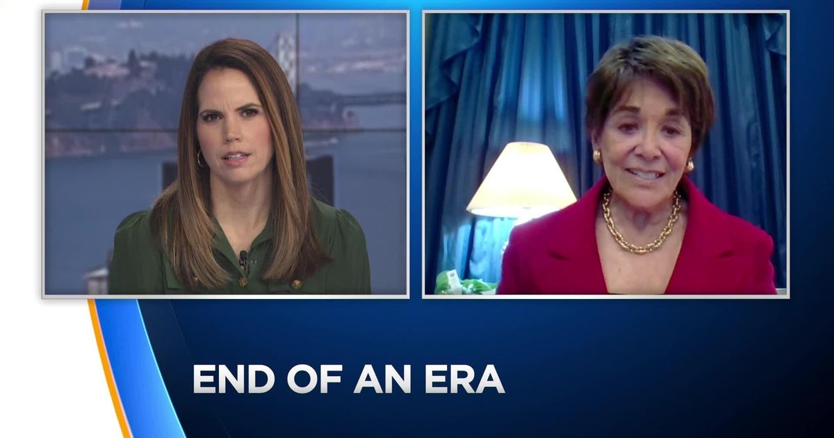 Rep. Anna Eshoo discusses impact of Speaker Pelosi's announcement - CBS ...