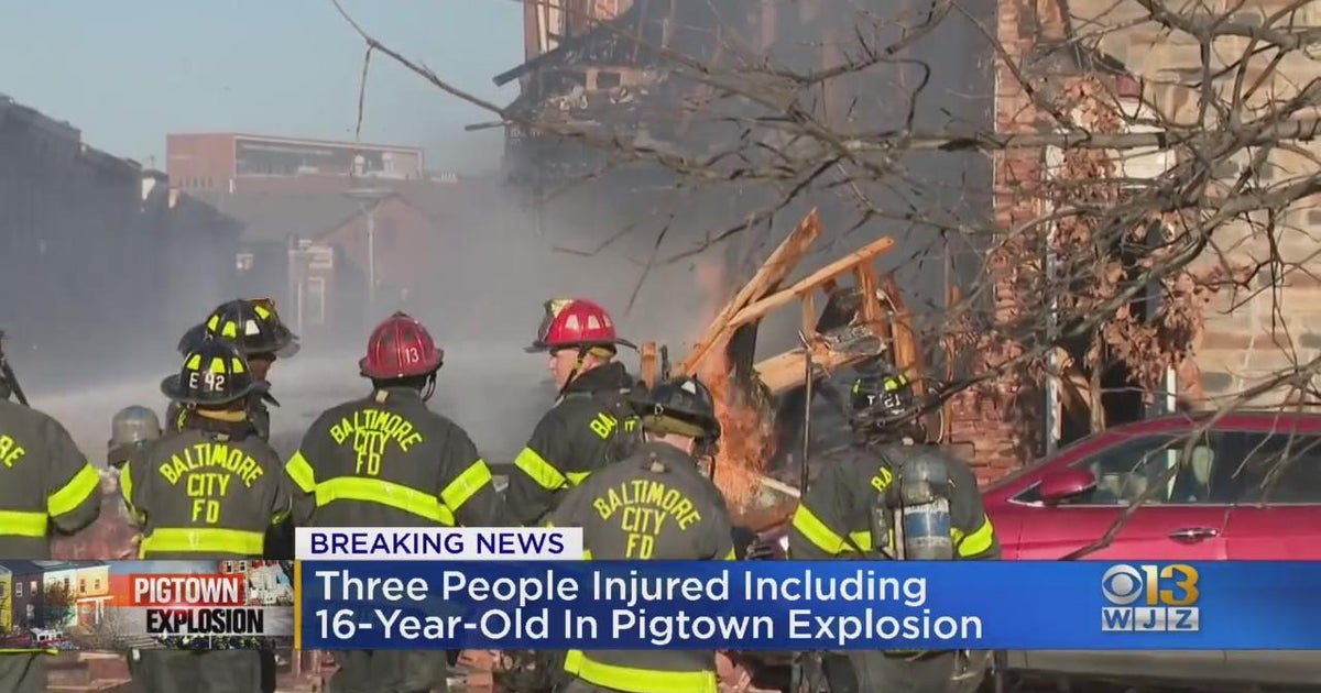 16-year-old among three injured in explosion in Baltimore's Pigtown ...