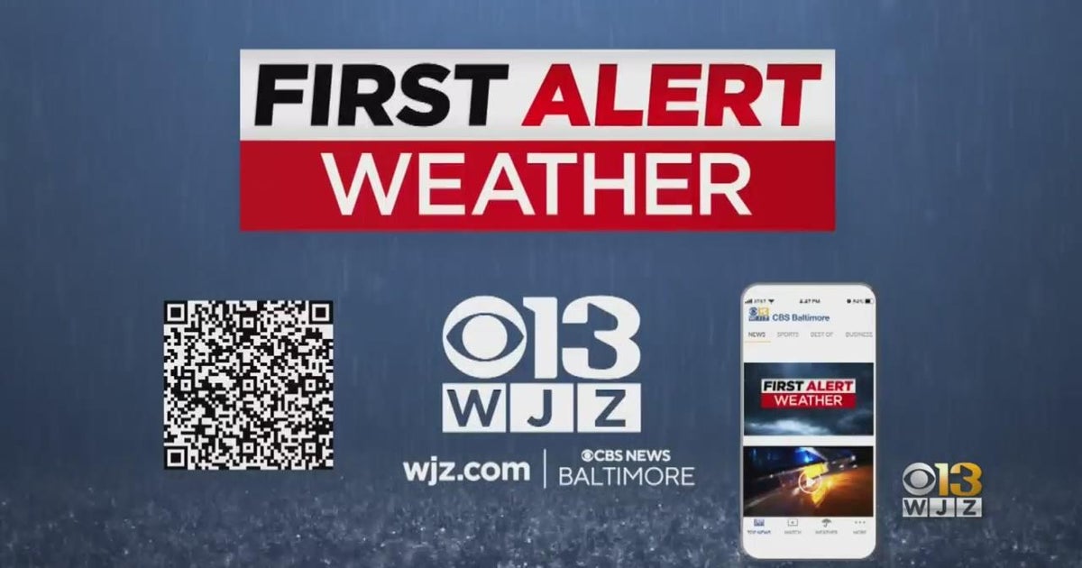 Vic Carter has your weather app information - CBS Baltimore