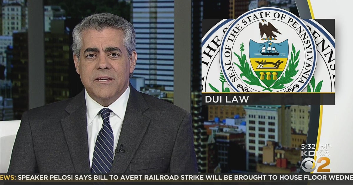 New law strengthens penalties for repeat DUI offenders - CBS Pittsburgh