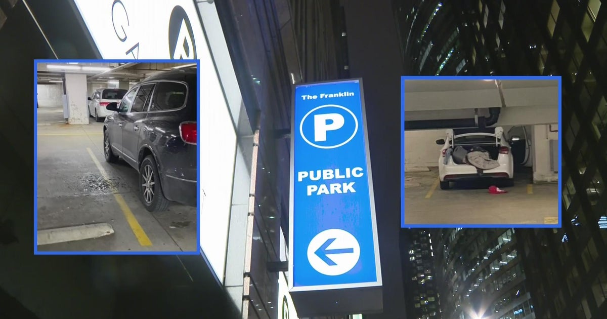 Thieves are targeting parked cars in downtown garages - CBS Chicago