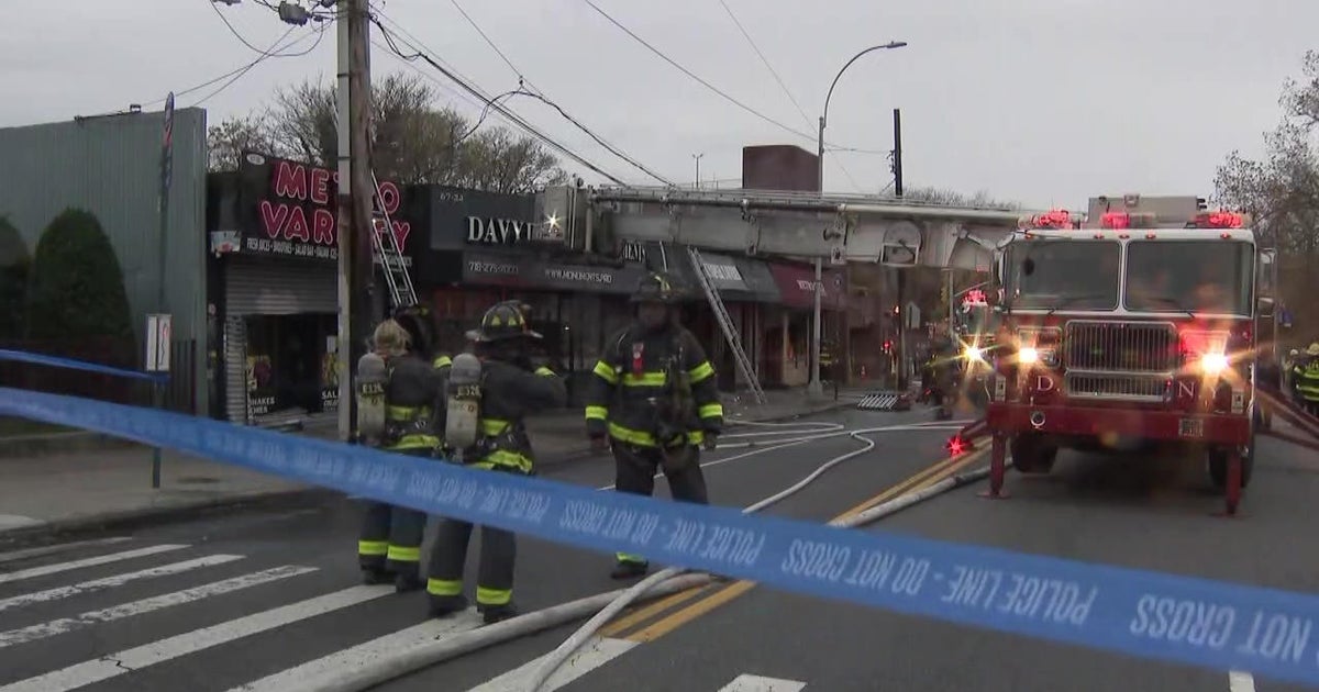 FDNY: Fire starts in Queens deli, damages 2 other businesses - CBS New York