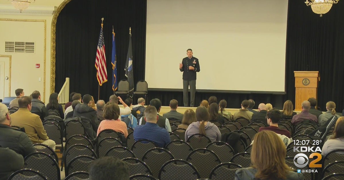 Ambridge native talked about his role with the nation's Space Force at ...