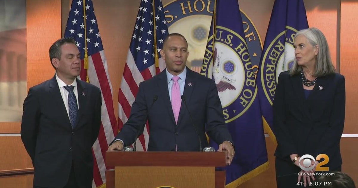Incoming House Dem Leader Jeffries vows to work with Republicans - CBS ...