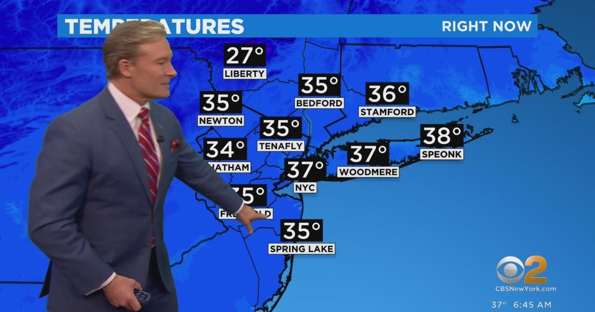 First Alert Weather: CBS2's 12/1 Thursday 7 a.m. update - CBS New York