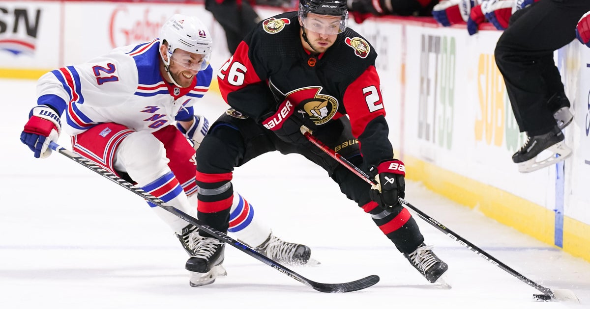 Vesey, Goodrow lead Rangers in win over Senators - CBS New York