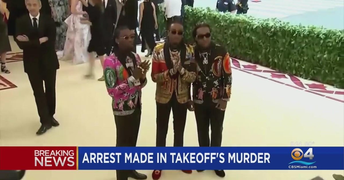 Arrest made in Migos' rapper Takeoff's murder - CBS Miami
