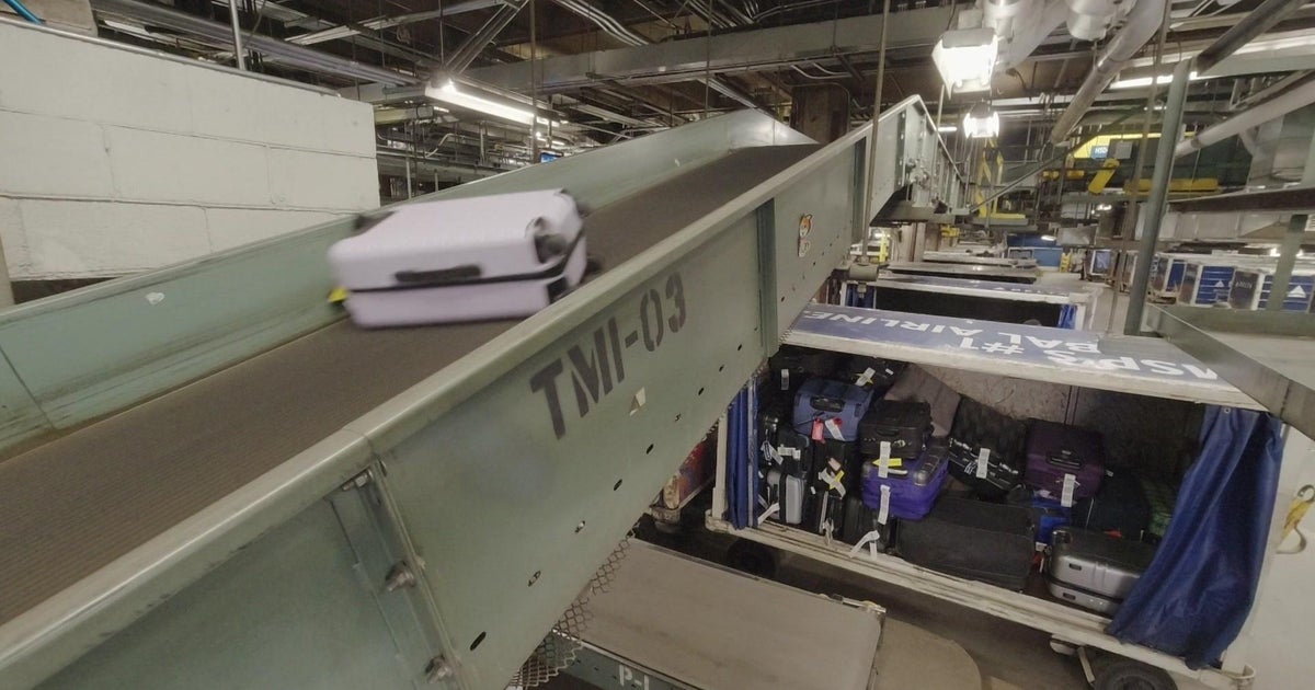 How do airlines get the bags from one city to the next? - CBS Minnesota