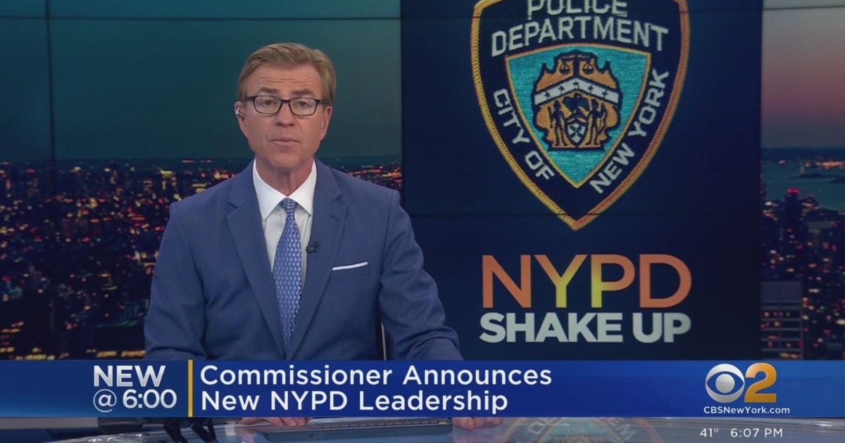 Nypd Commissioner Announces New Leadership Cbs New York