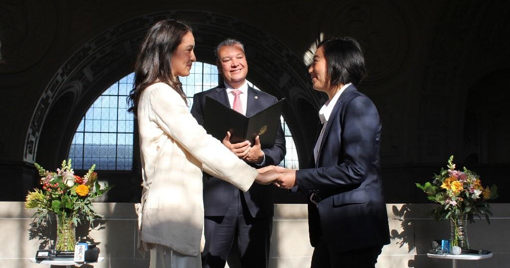 Sen. Padilla officiates SF City Hall wedding in celebration of Respect ...