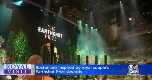Bostonians inspired by royal couple's Earthshot Prize Awards - CBS Boston