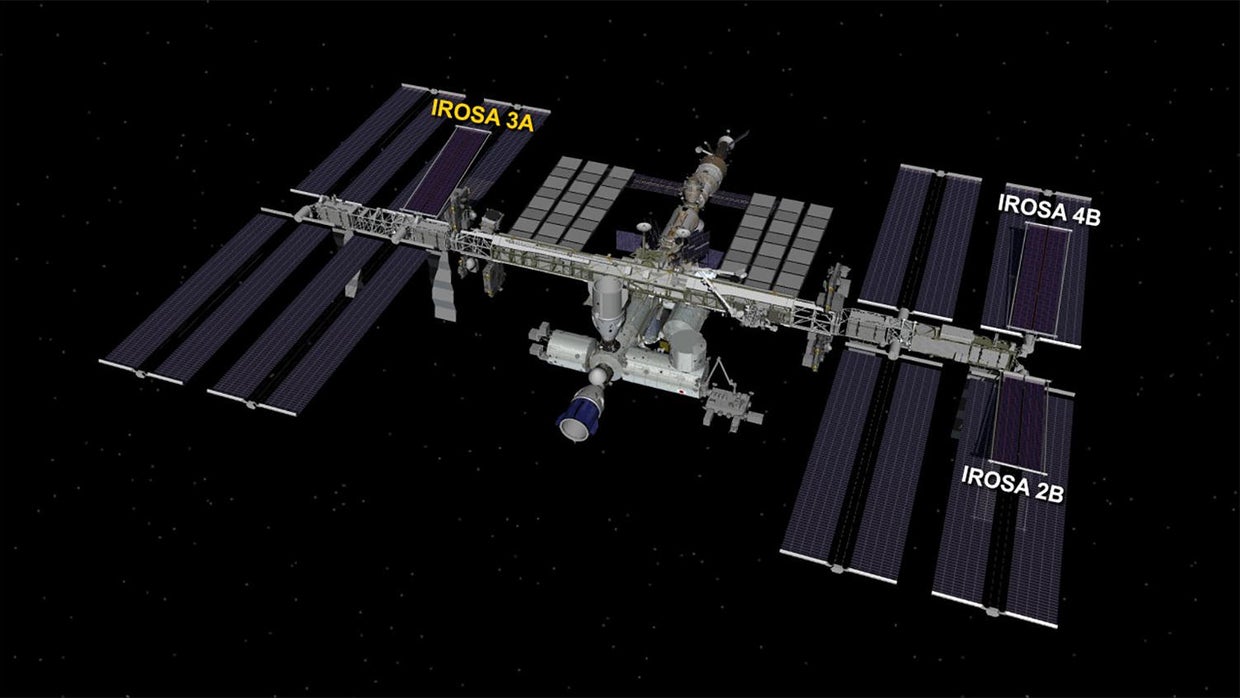 Spacewalkers resume solar power system upgrade on International Space ...