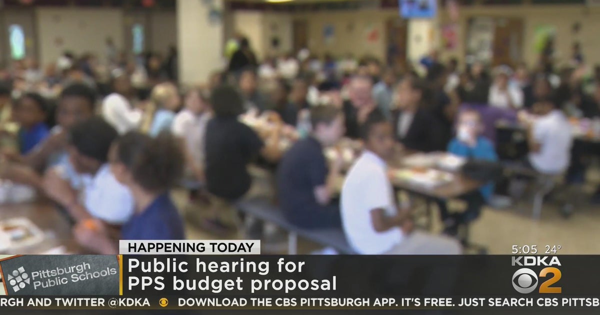 PPS holding public hearing on proposed 2023 budget - CBS Pittsburgh