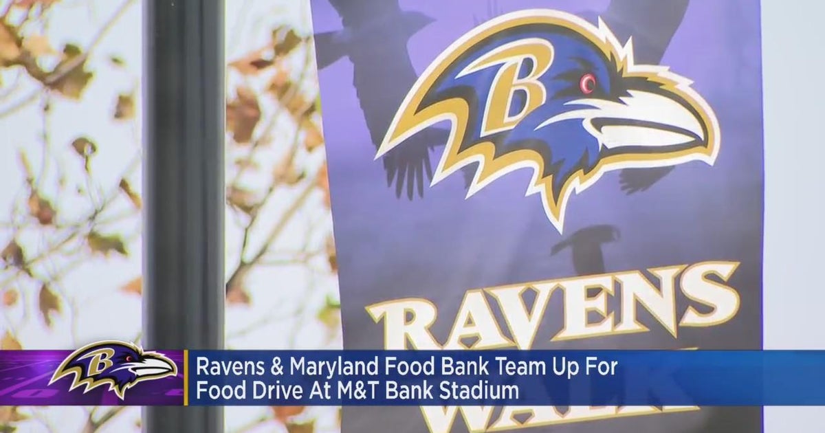 Ravens and Maryland Food Bank team up for food drive at M&T Bank ...