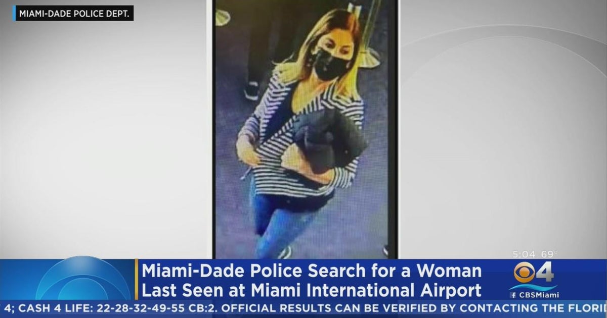 Miami-Dade police looking for woman last seen at airport - CBS Miami