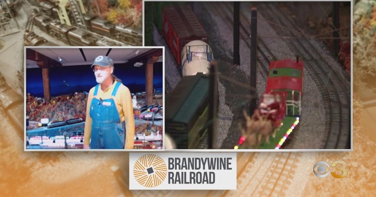 Brandywine Railroad Model Train Display back for the Holiday season - CBS Philadelphia