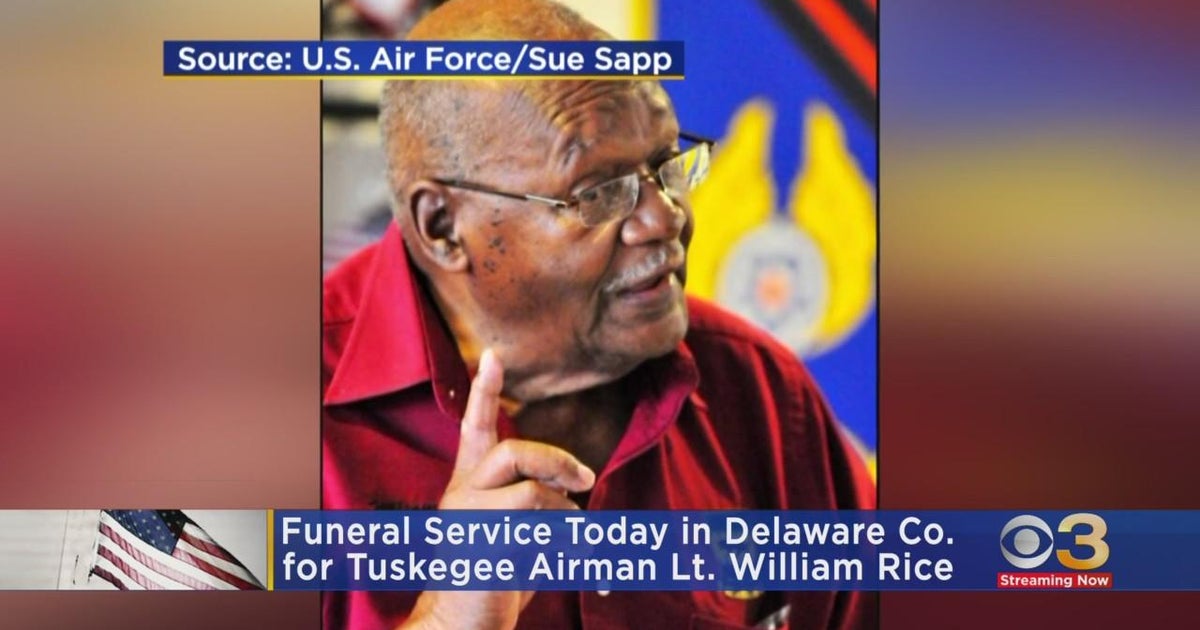 Region mourns Tuskegee Airman and fighter pilot William Rice - CBS ...