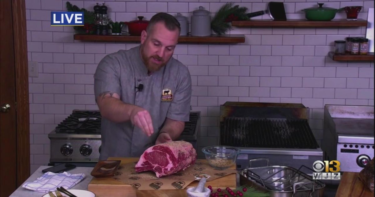 Chef Gavin Pinto shows us how to make a prime rib roast for the ...