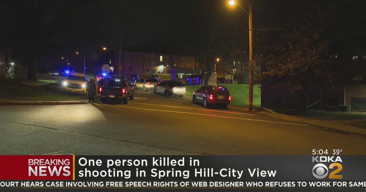 One person killed in Spring Hill-City View shooting - CBS Pittsburgh