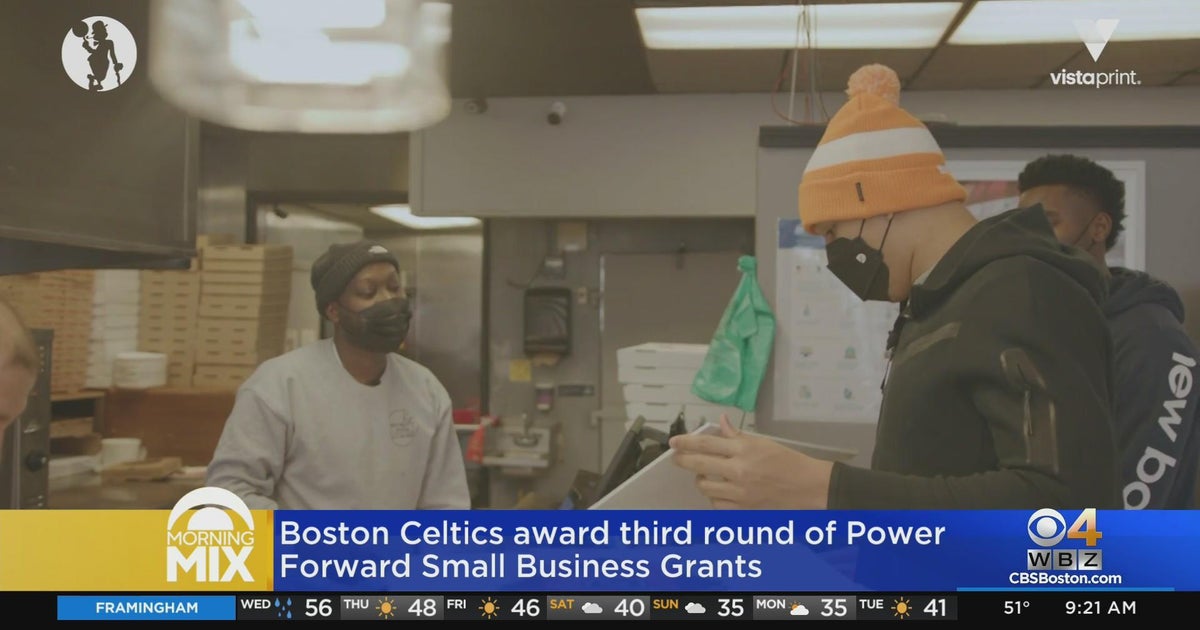 Allston's Rock City Pizza one of several recipients of Celtics small business grants - CBS Boston