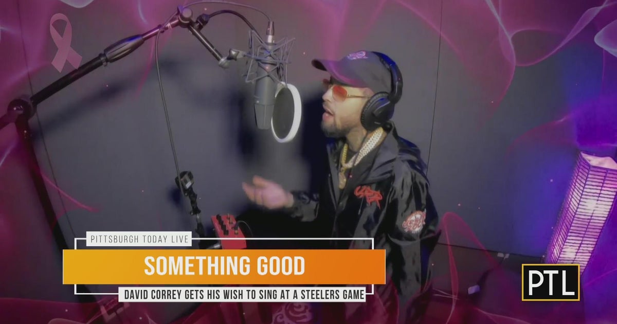 Something Good: Singer gets his dream come true - CBS Pittsburgh