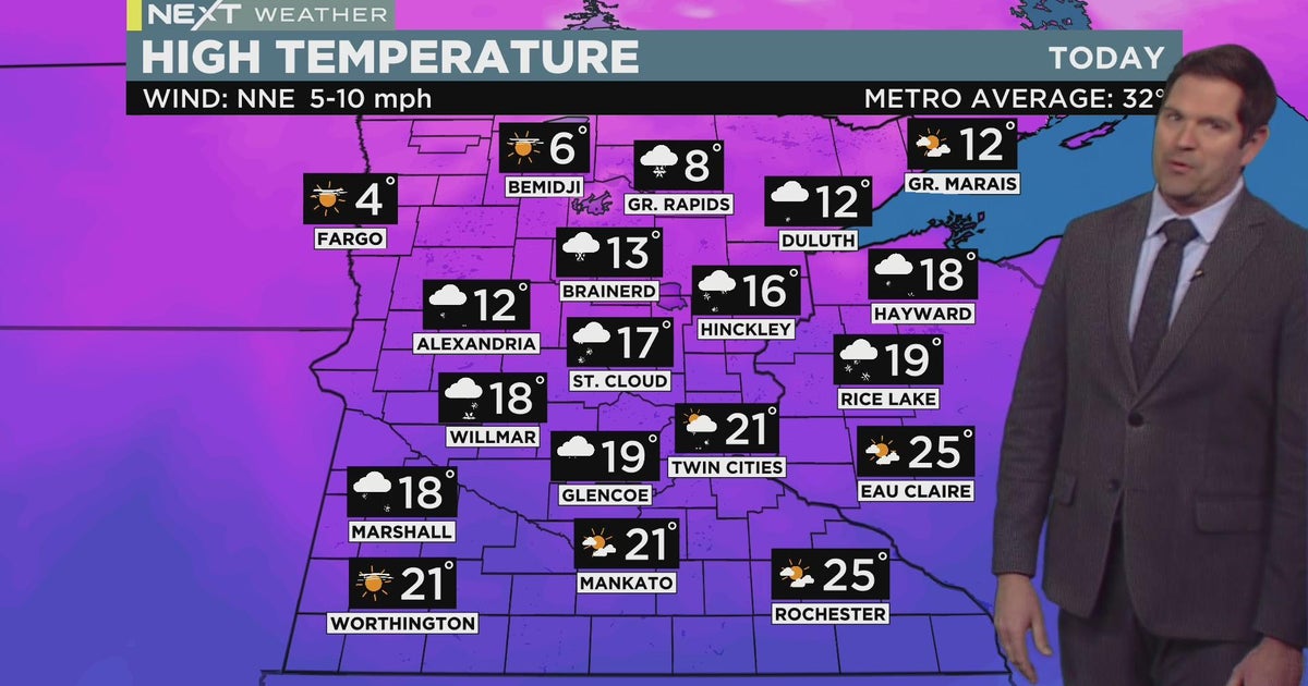 NEXT Weather: 6 a.m. report - CBS Minnesota