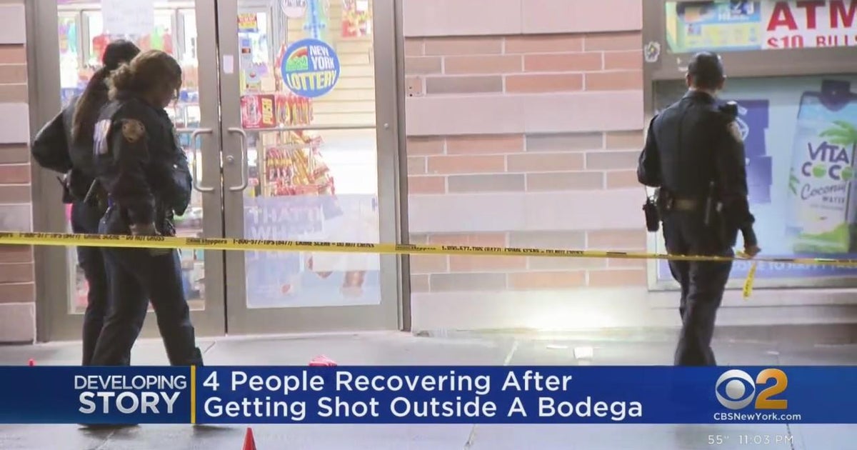 4 people recovering after getting shot outside bodega in the Bronx ...