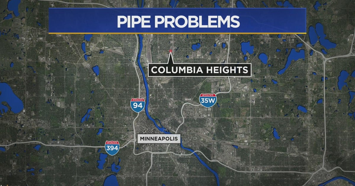 Minneapolis, Columbia Heights tackle water main breaks - CBS Minnesota