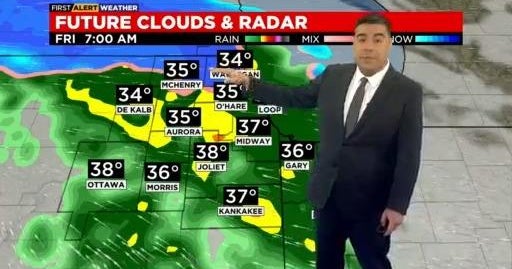 Chicago First Alert Weather: Rain and snow - CBS Chicago