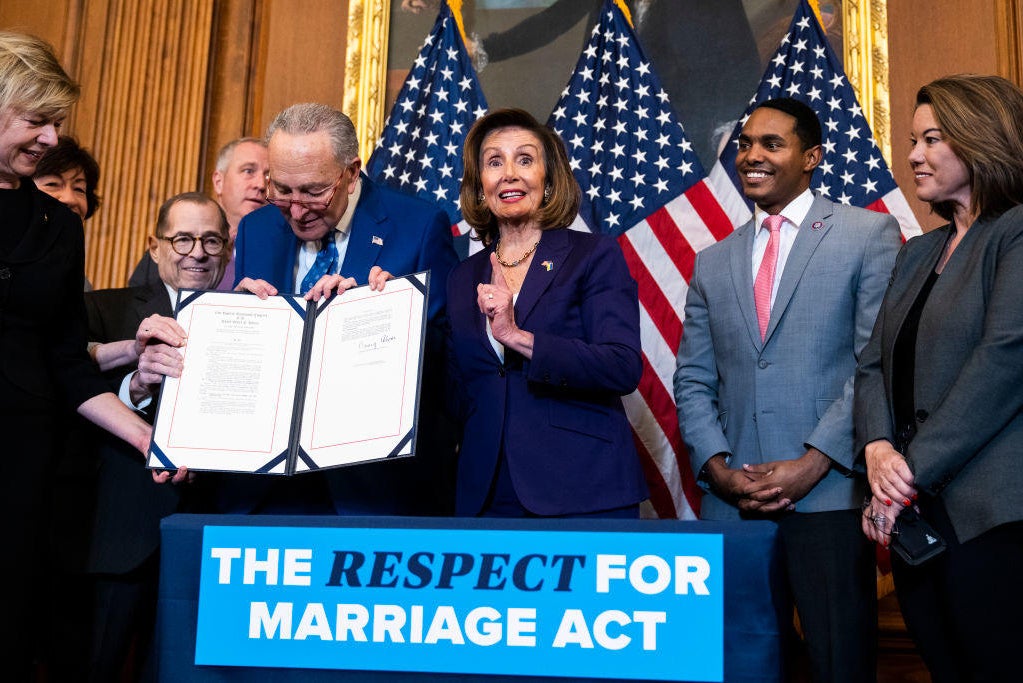 House passes Respect for Marriage Act, sending landmark marriage ...
