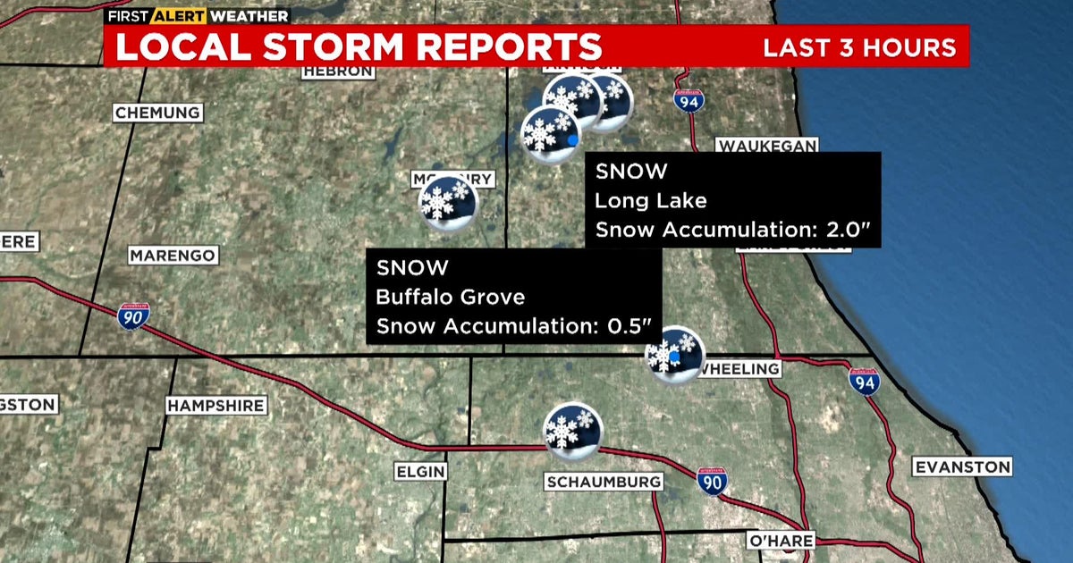 Chicago Weather Alert: Slushy start to the weekend - CBS Chicago