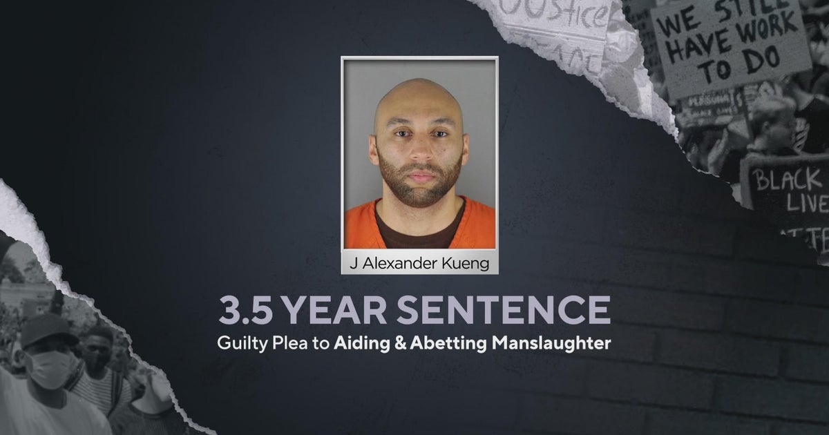 J. Alexander Kueng sentenced to 3.5 years in prison - CBS Minnesota