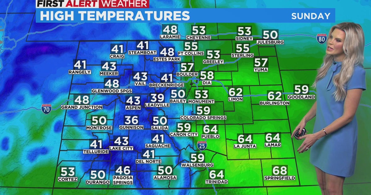 Warm Weekend Before Massive Chill Rolls In - CBS Colorado