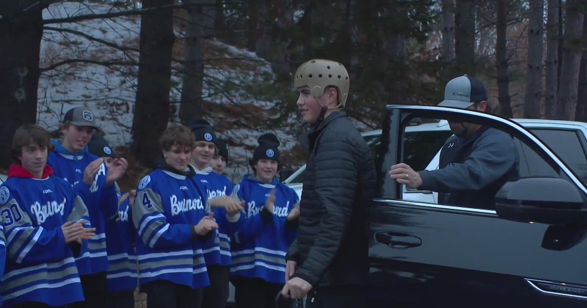 Connor Erickson returns home after months in rehab - CBS Minnesota