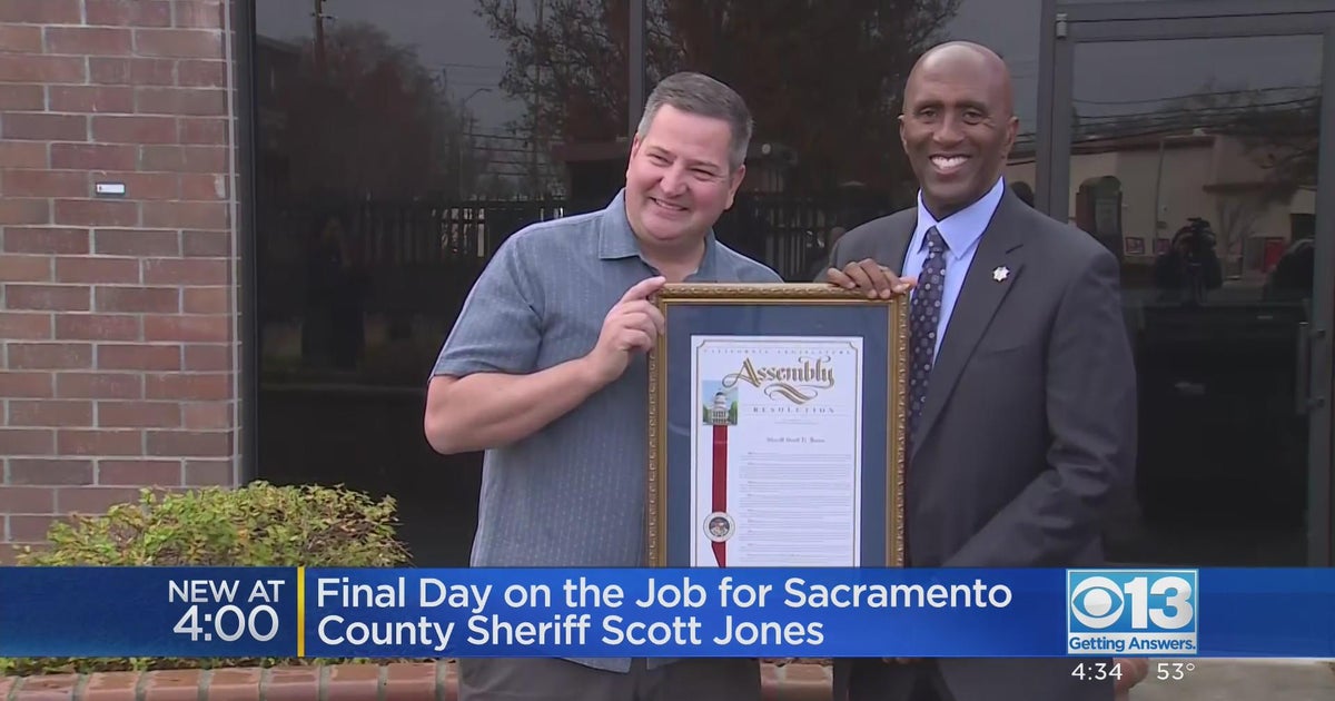Friday is final day on the job for Sacramento Sheriff Scott Jones - CBS ...