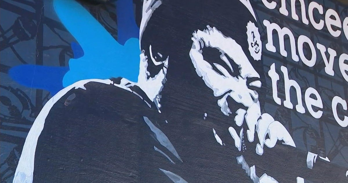 New Philadelphia hip-hop mural pays homage to music history - CBS ...