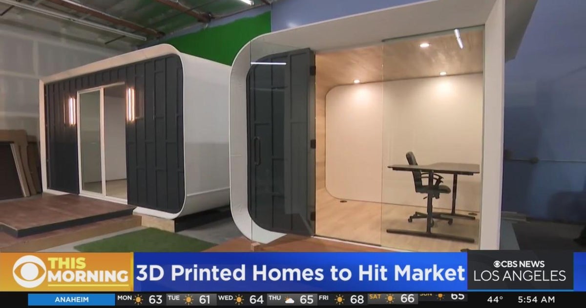3D-printed homes provide groundbreaking alternative - CBS Los Angeles