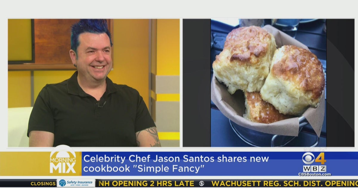 Celebrity chef Jason Santos shares new cookbook "Simple Fancy" - CBS Boston